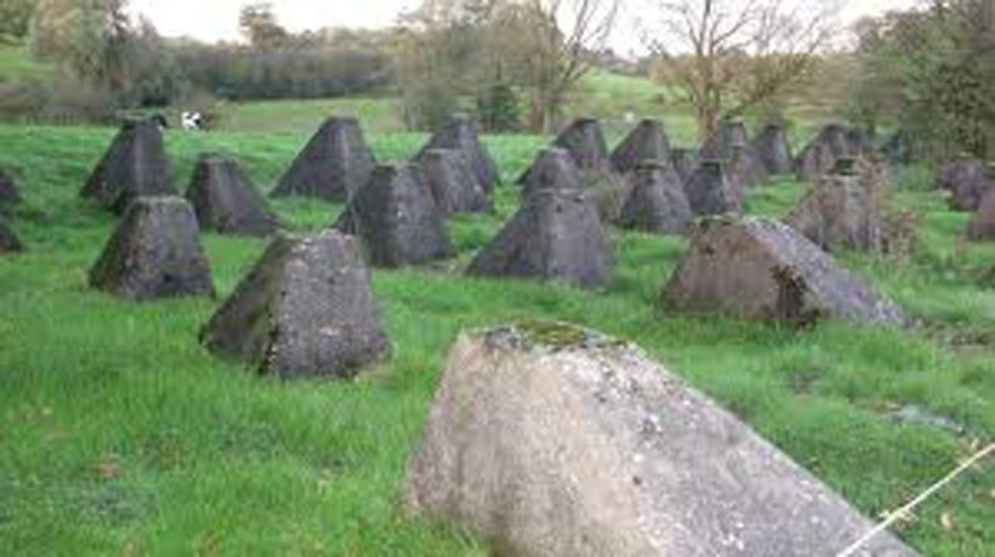 Dragon’s Teeth Tank Traps | War Traveller